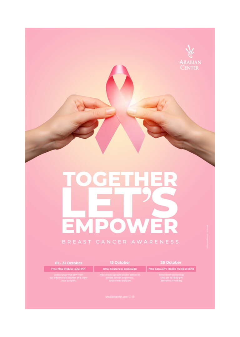 Arabian Center unites for breast cancer awareness month with “Together ...